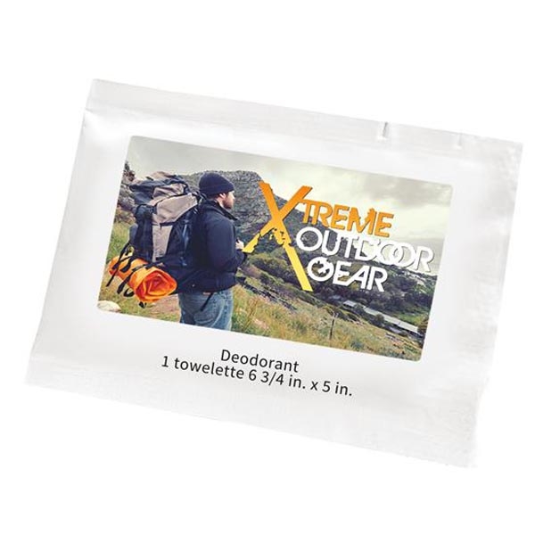 Deodorant Towelette Packet | EverythingBranded USA