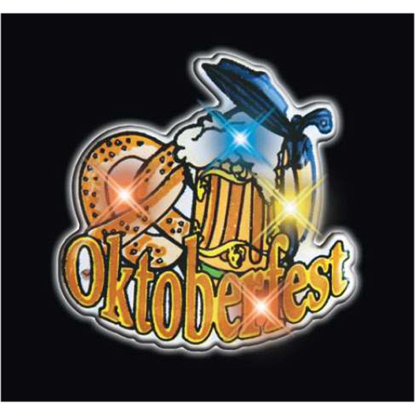 Oktoberfest Flashing Pin | EverythingBranded USA