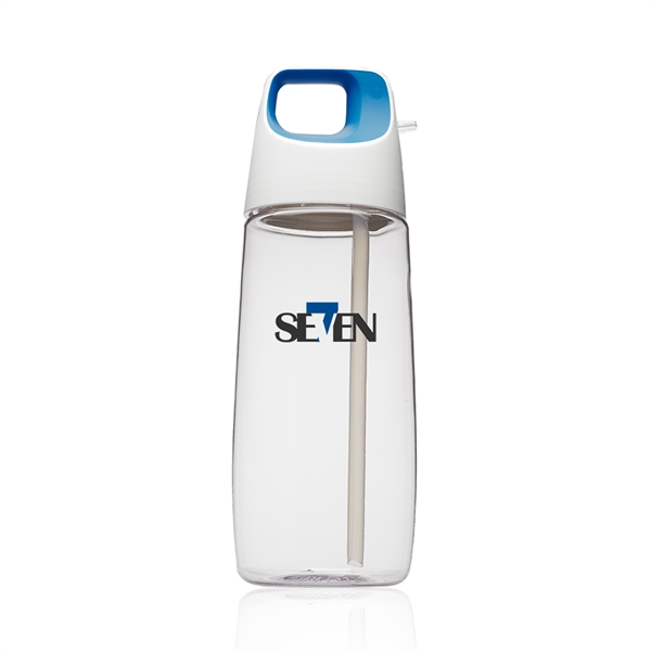 27 oz. Accent Cube Water Bottles with Straw | EverythingBranded USA
