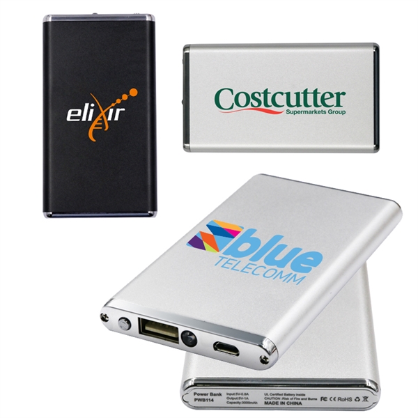 3000 mAh Power Bank | EverythingBranded USA