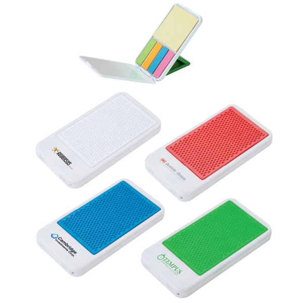 Mobile Device Stand with Sticky Notes | EverythingBranded USA