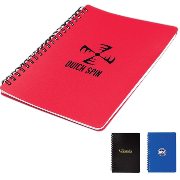 Spiral Notebook With Pouch