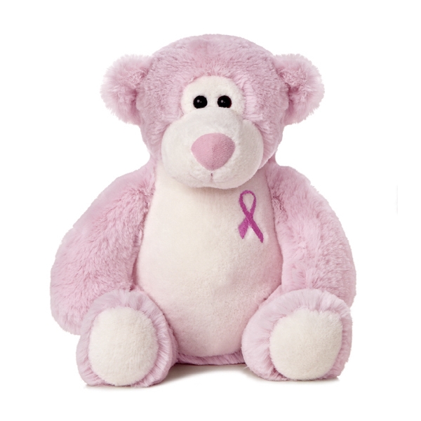 12" Breast Cancer Bear | EverythingBranded USA