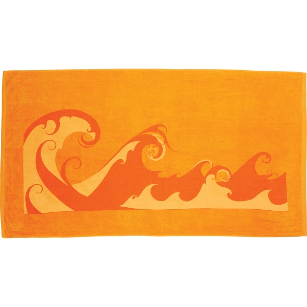 Ocean Wave Beach Towel | EverythingBranded USA