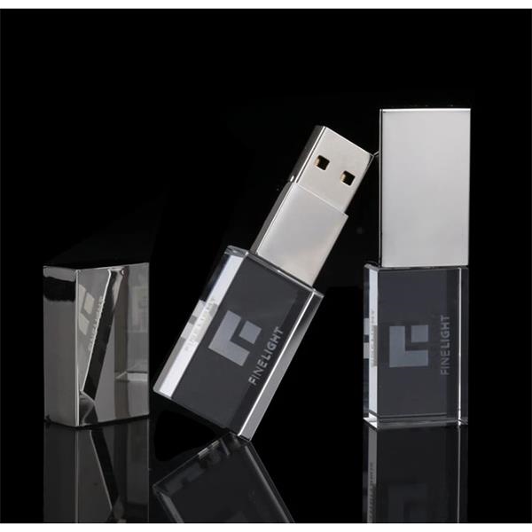 Crystal Transparent Fast USB Drive | EverythingBranded USA
