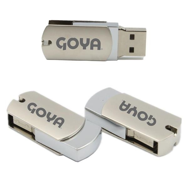 Swivel Fast USB Drive with Keyring | EverythingBranded USA