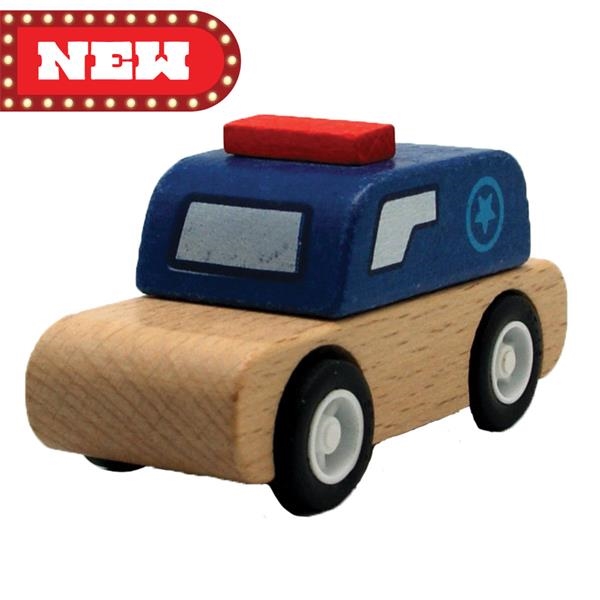 Wooden Police Car | EverythingBranded USA