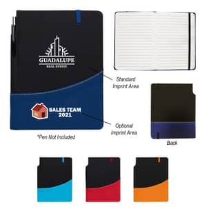 Note Pad Cube with Wood Pallet | EverythingBranded USA