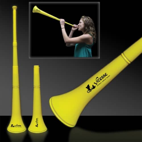 Yellow Collapsible Stadium Horn | EverythingBranded USA