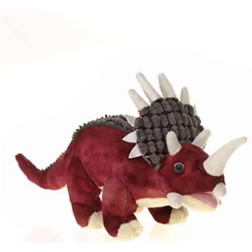 11" Red Triceratops | EverythingBranded USA