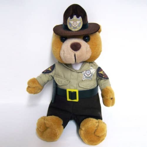 8" Custom Georgia Trooper Bear | EverythingBranded USA