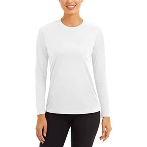 Women's Sunproof SPF 50+ Blank Sublimation Long T-Shirt ...