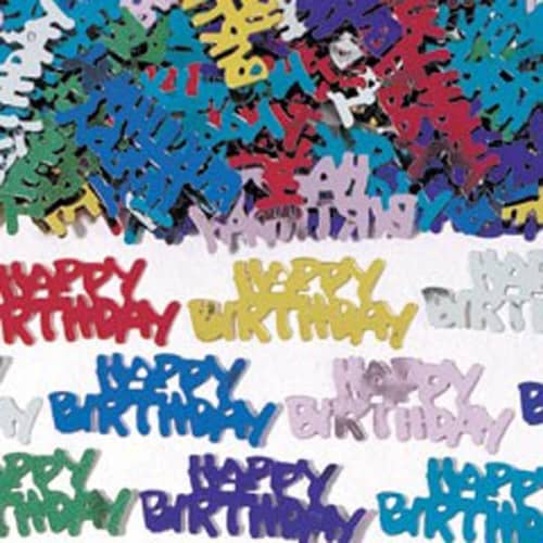 Happy Birthday Confetti | EverythingBranded USA