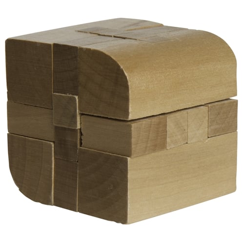 Wooden Rhombus Puzzle | EverythingBranded USA