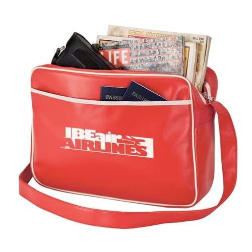 Retro airline shoulder bag | EverythingBranded USA