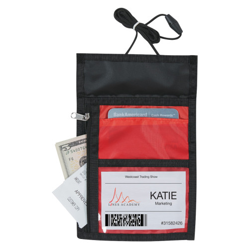 Neck Wallet Badge Holder | EverythingBranded USA