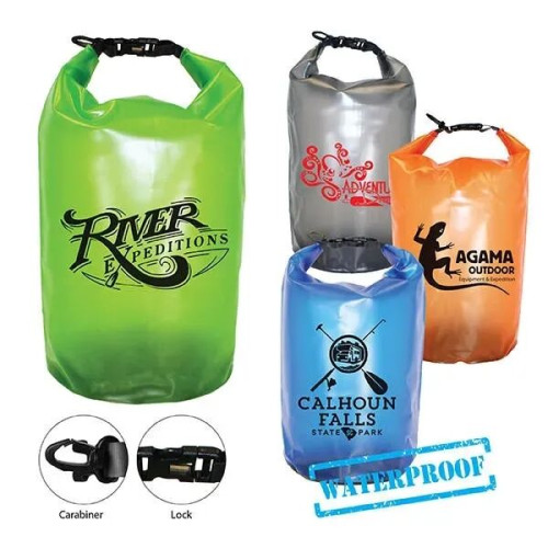 CLOSEOUT Otaria Translucent 10 Liter Dry Bag EverythingBranded USA closeout-otaria-translucent-10-liter-dry-bag-everythingbranded-usa