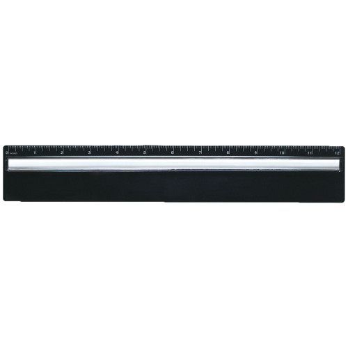 Plastic 12" Ruler With Magnifying Glass | EverythingBranded USA