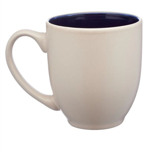 16 oz. Carter Creme Bistro Custom Ceramic Mugs | EverythingBranded USA