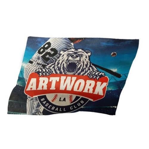 Sports Rally Towel w/ Full Bleed Custom Sublimation | EverythingBranded USA