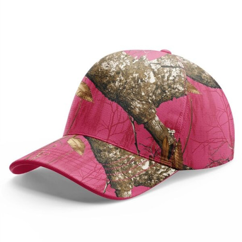 120 GSM baseball camo hat plastic snapback 5 panel caps ...