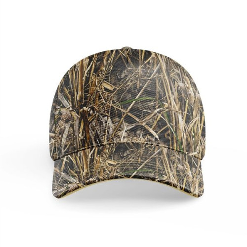 120 GSM baseball camo hat plastic snapback 5 panel caps ...