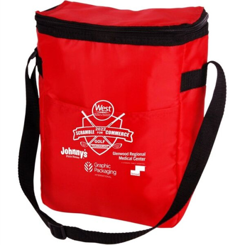 Large PEVA Lining 12-Can Insulated Cooler Bag | EverythingBranded USA