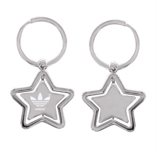 Star Shaped Chrome Metal Key Holder | EverythingBranded USA