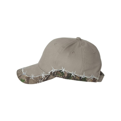 Outdoor Cap Camo with Barbed Wire Cap | EverythingBranded USA