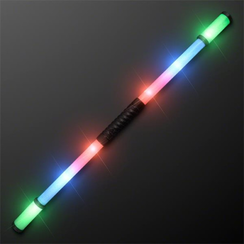 27.5" Multicolor Light Up Baton For Twirling | EverythingBranded USA