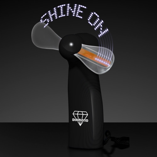 Pre-Programmed Mini Fans with LEDs | EverythingBranded USA