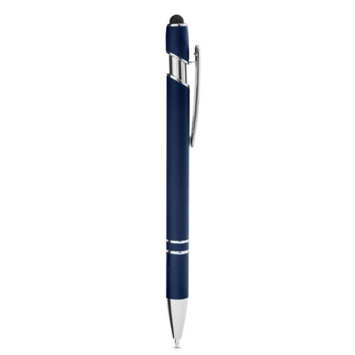 Rubberized Aluminum Click Stylus Pen | EverythingBranded USA