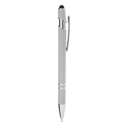 Rubberized Aluminum Click Stylus Pen | EverythingBranded USA