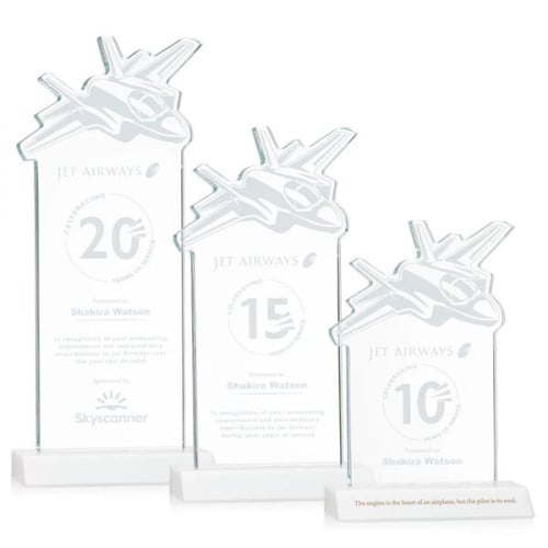 Top Gun Award - White | EverythingBranded USA