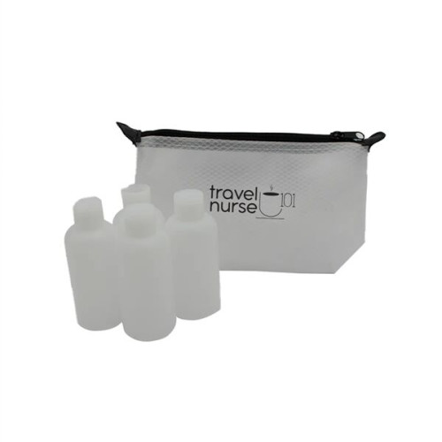 Travel Kit with Fillable Bottles | EverythingBranded USA