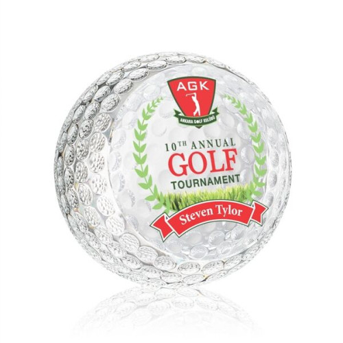 Golf Ball VividPrint™ Paperweight | EverythingBranded USA