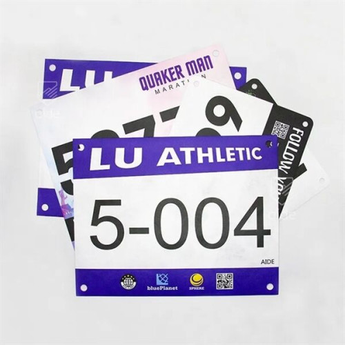 Marathon Race Number with Pin | EverythingBranded USA