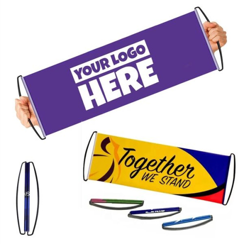 Custom Retractable Handheld Banner | EverythingBranded USA