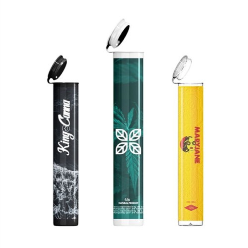 Custom Pre Roll Tube with Sticker / Label | EverythingBranded USA