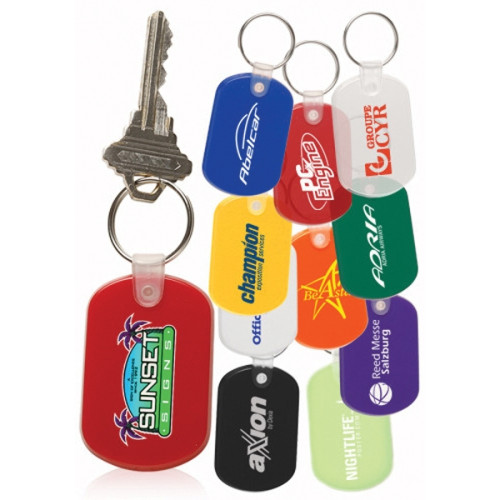 Tag Soft Plastic Keychains | EverythingBranded USA