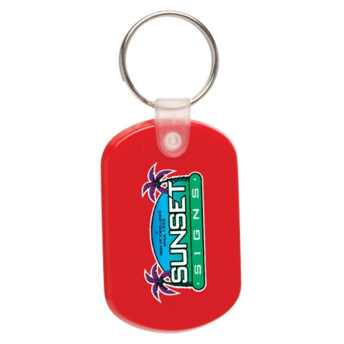 Tag Soft Plastic Keychains | EverythingBranded USA