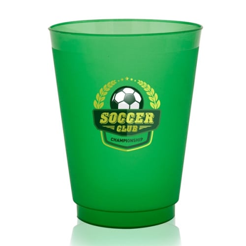 16 oz. Frost Flex Frosted Plastic Stadium Cup | EverythingBranded USA