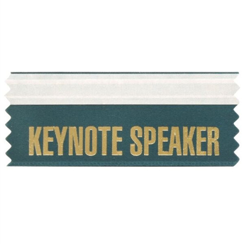 Keynote Speaker Ribbons | EverythingBranded USA
