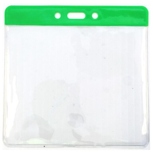 4x3" Color Coded Badge Holder Horizontal | EverythingBranded USA